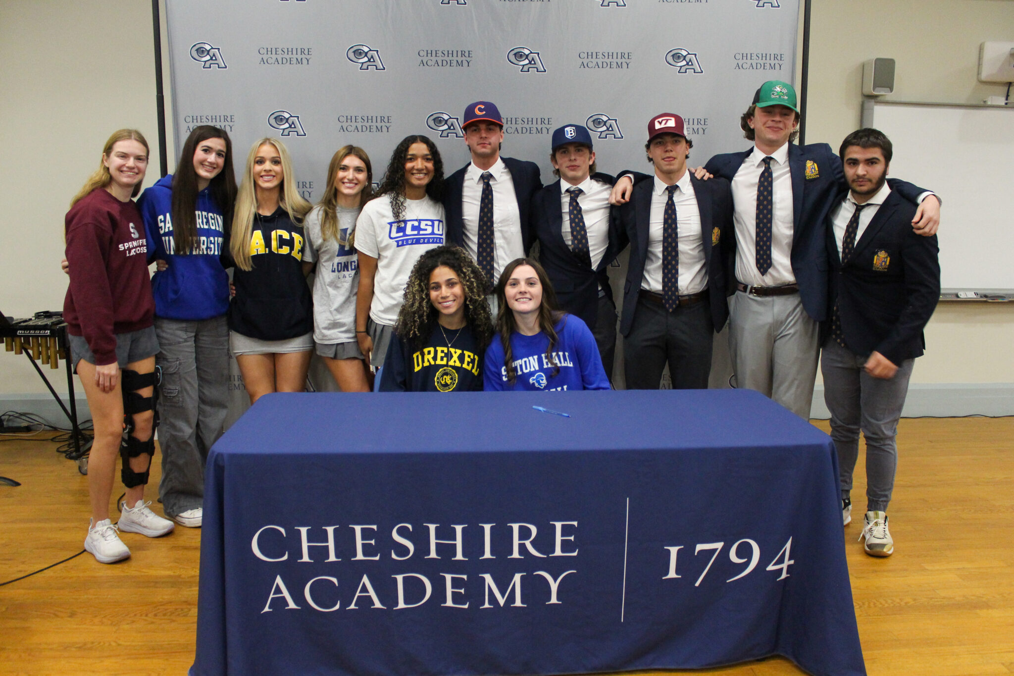 12 Student-Athletes Celebrate College Commitments - Cheshire Academy